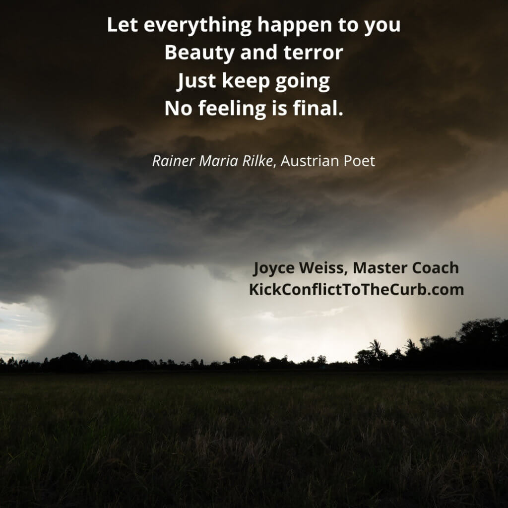 A Motivational Quote to Keep You Going Even During Dark Times - Joyce Weiss